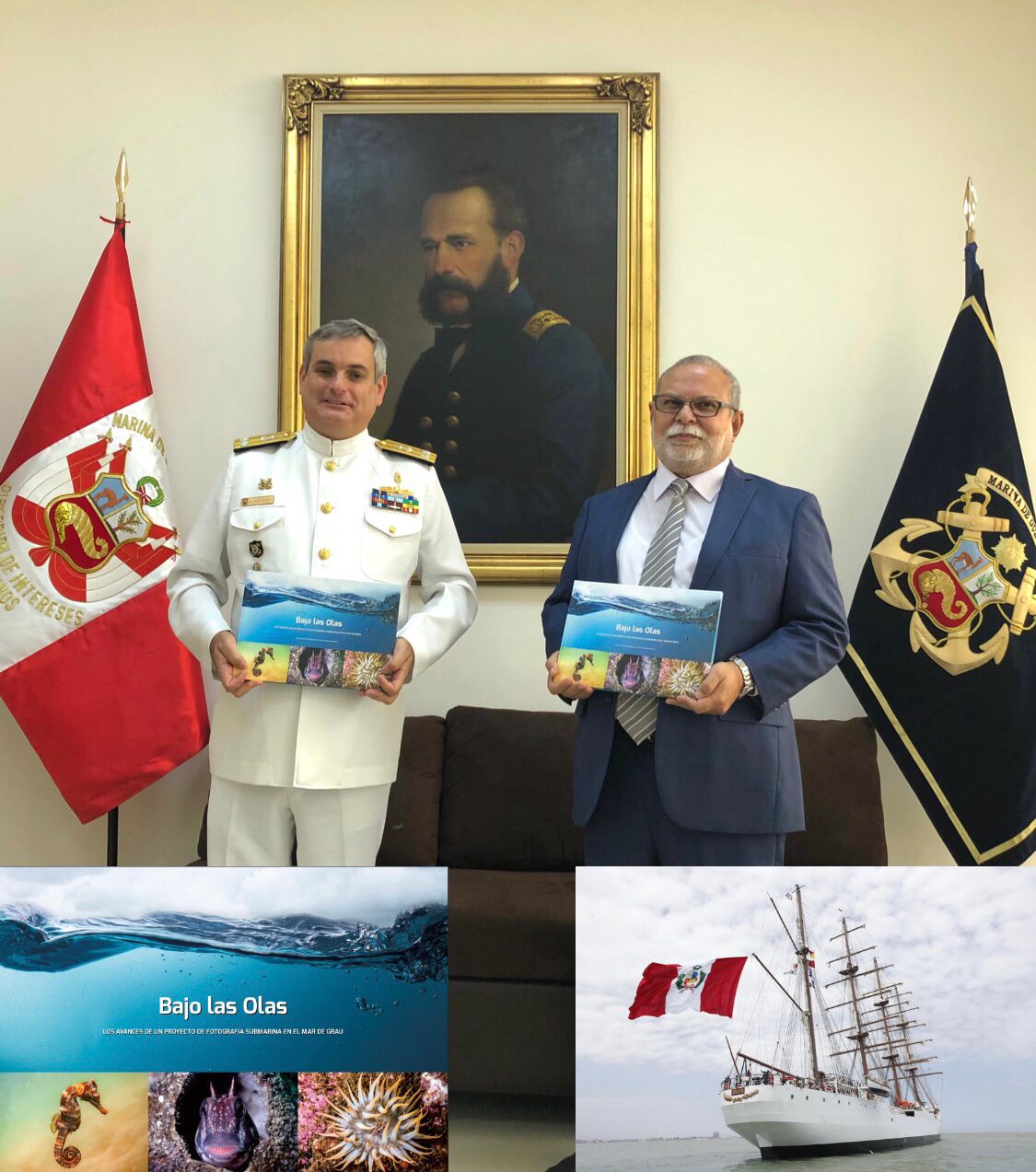 Perú - Libro de Oannes; “Bajo las Olas”, dará la vuelta al mundo junto ...